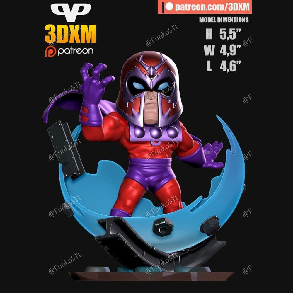 Magneto Chibi купить в Москве по низкой цене!